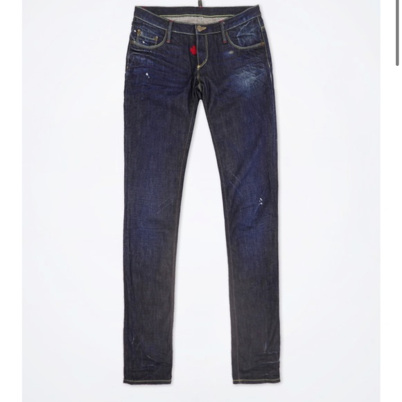 DSQUARED | Jeans | Dsquared2 Womens Skinny Fit Distressed Jeans | Poshmark